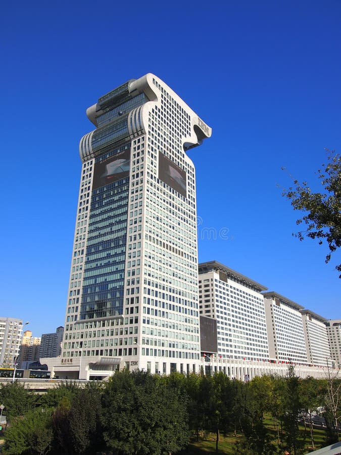 IBM Building,Pangu Plaza editorial image. Image of white - 21071365