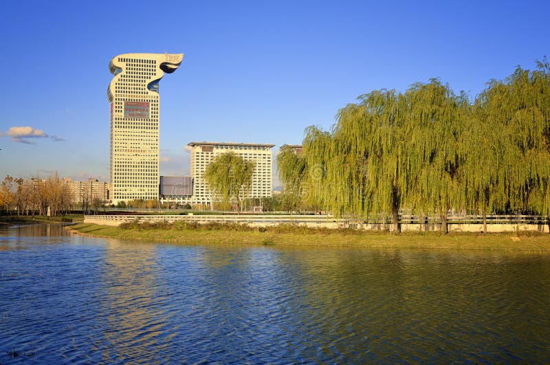 Beijing Pangu Plaza Hotel in Olympic Park Editorial Image - Image of ...