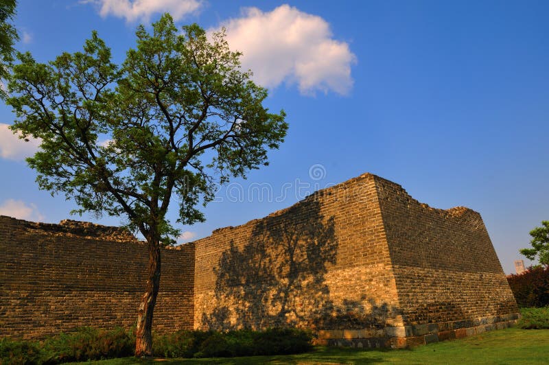 Beijing s old city walls stock image. Image of asia, environment - 25750125