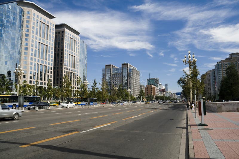 Beijing S Street stock image. Image of freeway, busy, vertical - 6528033