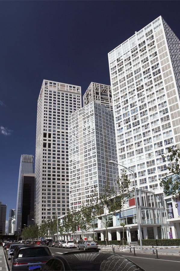 Beijing s urban landscape stock photo. Image of architectural - 6239976