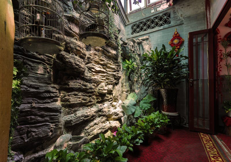 Beijing Traditional Architecture Design Elements Close-up Photo. Stock ...