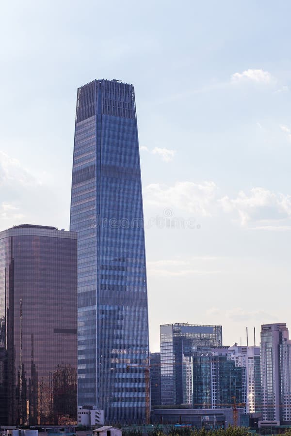 Beijing urban landscape stock image. Image of commerce - 42732047