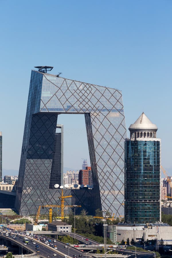 Beijing urban landscape stock photo. Image of center - 46228736