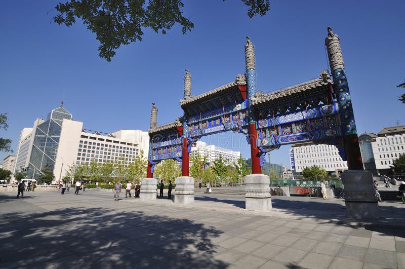 Beijing Urban,China editorial photo. Image of street - 26627221