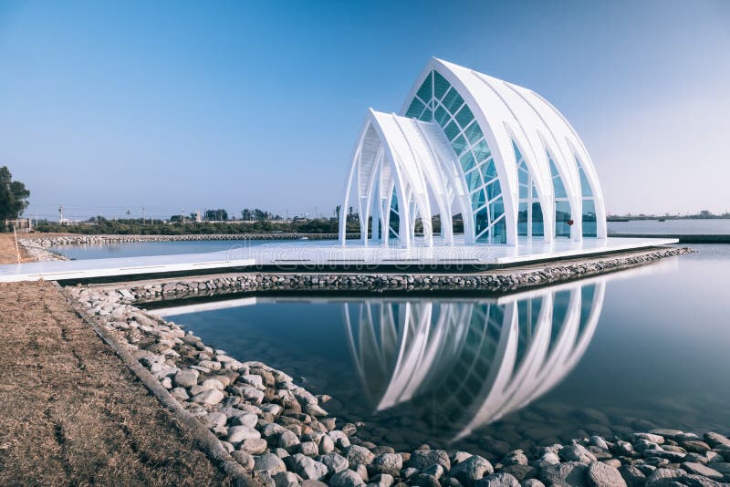 A Igreja De Cristal Em Beimon Em Tainan, Taiwan Foto de Stock - Imagem ...