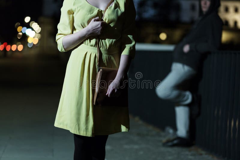 Being afraid of strong man stock image. Image of criminal - 60391729