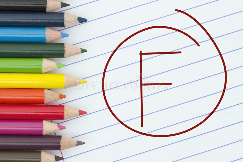 School Exam F Grade Stock Photos - Free & Royalty-Free Stock Photos ...