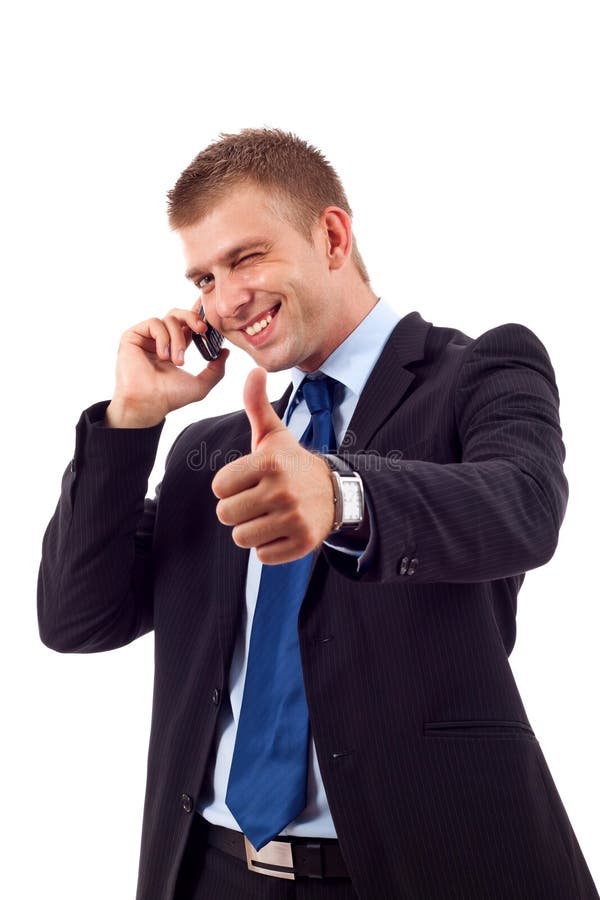 Being Positive on phone stock image. Image of cellphone - 14809115
