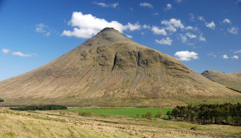 Beinn Dorain. stock image. Image of slope, scenic, highlands - 2452977