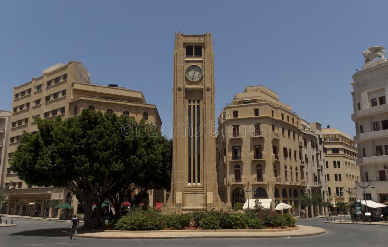 Beiroet Libanon - De Etoile Plaats Van De Binnenstad D Redactionele ...