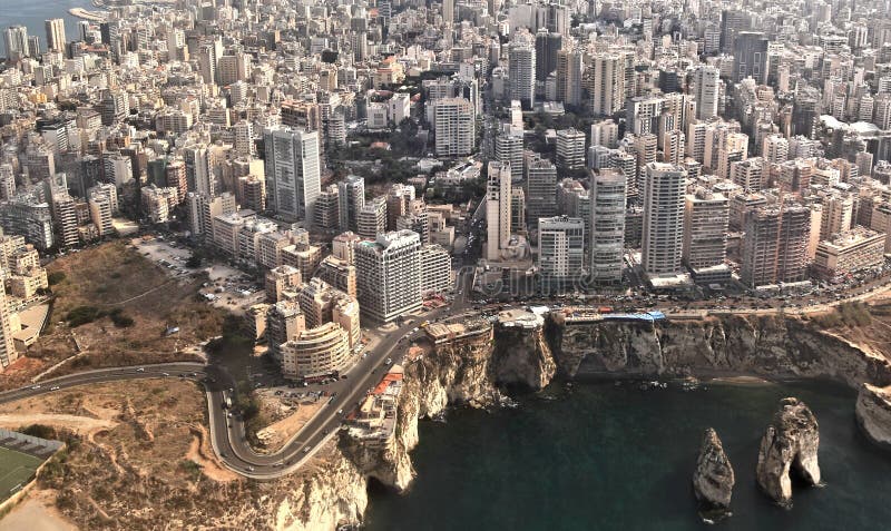 Beirut - il Libano immagine stock. Immagine di blocchi - 27697297