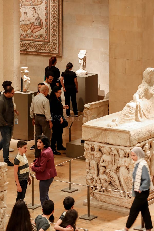 Inside the National Museum of Beirut Editorial Image - Image of beirut ...