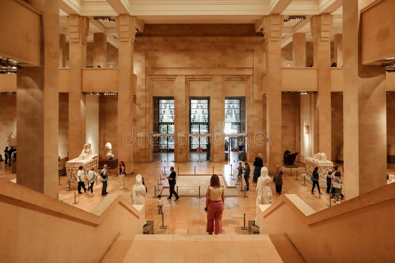 Inside the National Museum of Beirut Editorial Photography - Image of ...