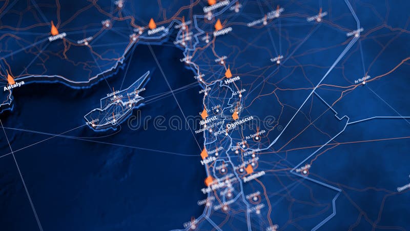 153 Map Beirut Lebanon Stock Photos - Free & Royalty-Free Stock Photos ...