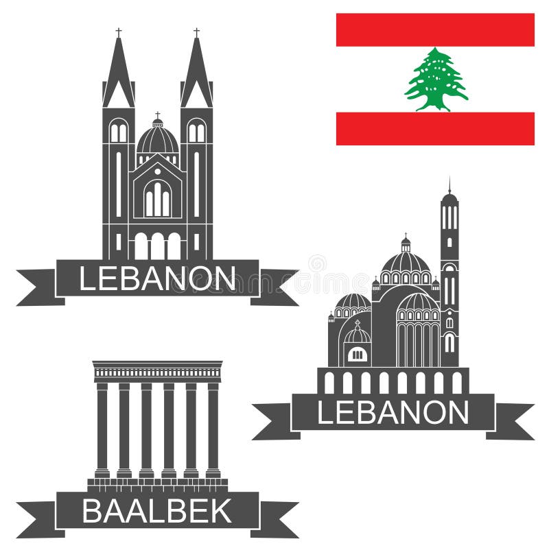 Beirut stock vector. Illustration of jupiten, bizarre - 59118944