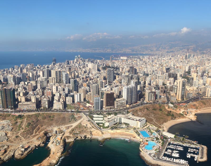 Beirute, Líbano foto editorial. Imagem de aéreo, passeio - 22971091