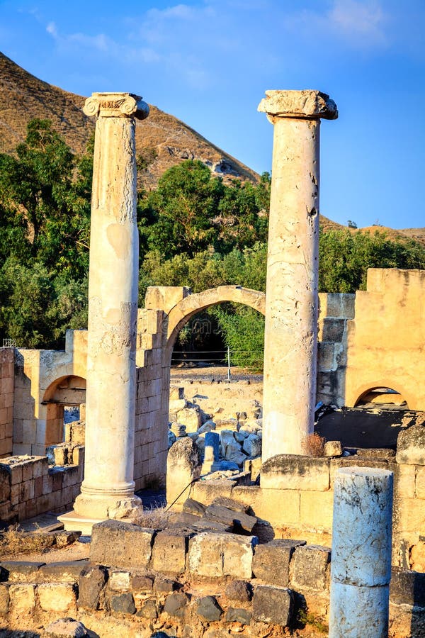 Beit she an stock photo. Image of historic, shean, history - 37987782