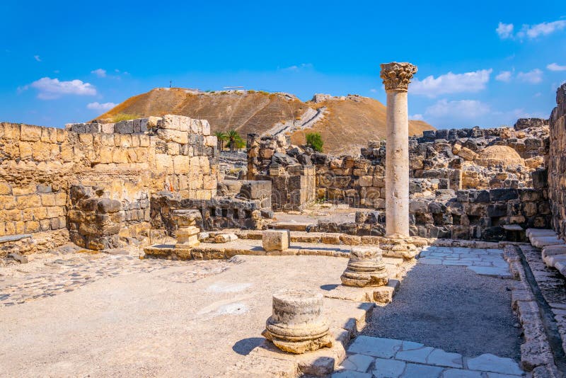 Beit Shean editorial photography. Image of biblical, touristic - 28759282