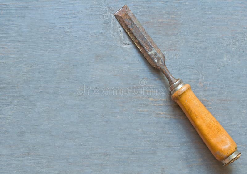 De diagonaal van de beitel stock afbeelding. Image of traditie - 15027549