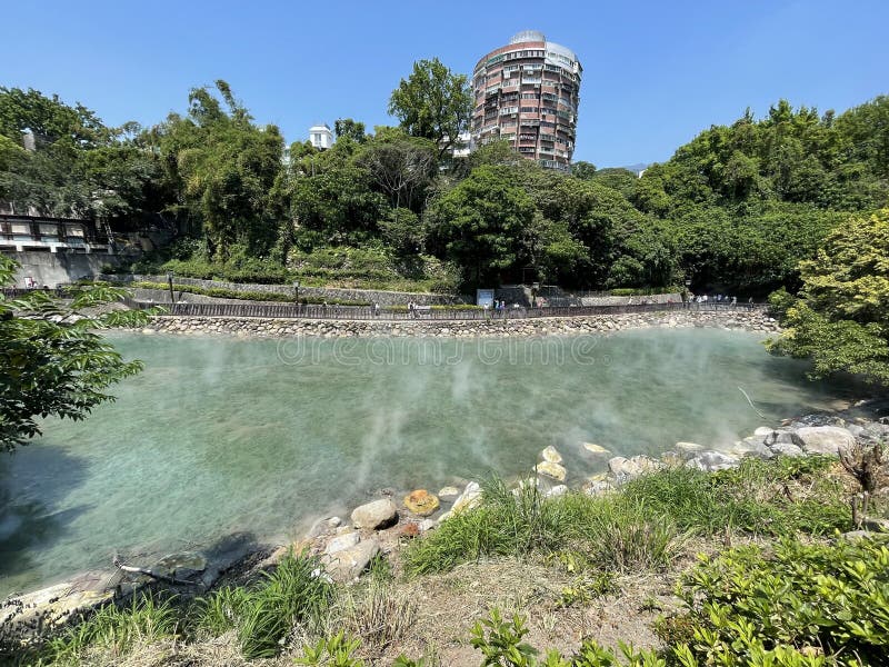Beitou Hot Spring and Thermal Valley Stock Image - Image of beitou ...