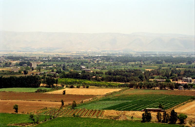 Bekaa Valley, Lebanon stock image. Image of ancient, lebanon - 14354399