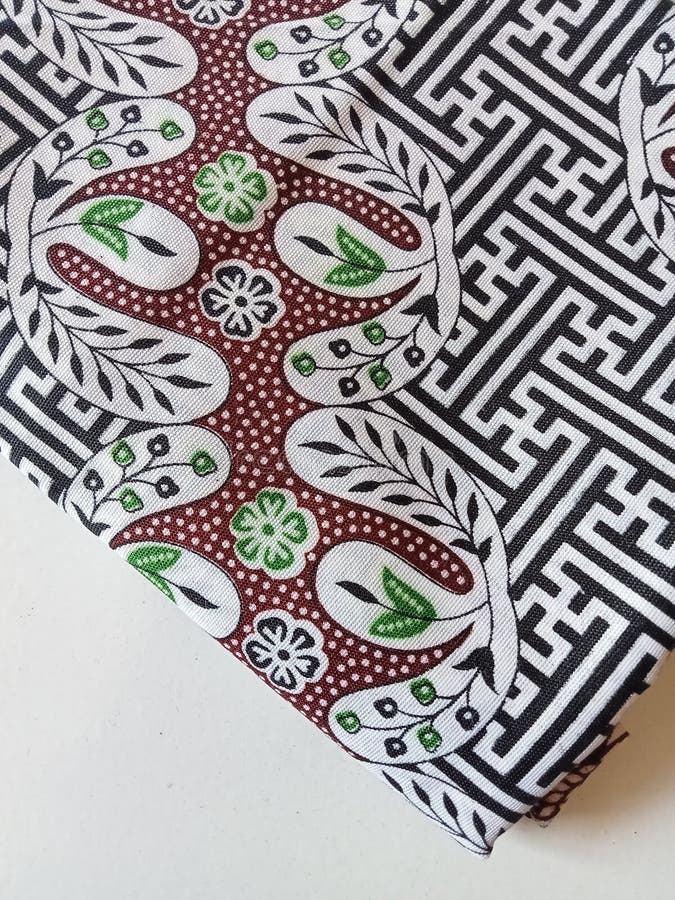 Bekasi, Indonesia, October 2022, Batik Cap Cloth, an Art on Beautiful ...