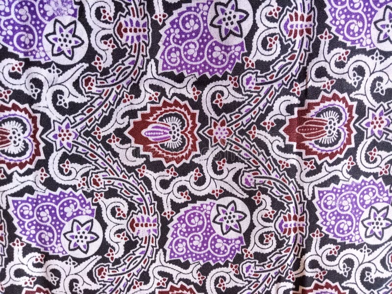 Bekasi, Indonesia, October 2022, Batik Cap Cloth, an Art on Beautiful ...