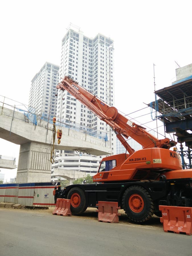 The Machine is Running the Highway Construction Editorial Stock Image ...
