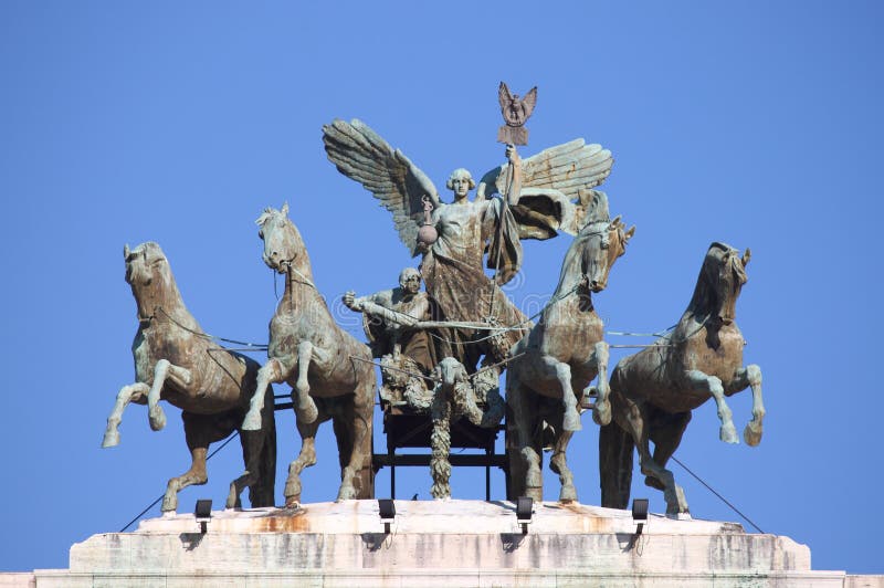 Bekendheid Die Quadriga Drijven Redactionele Fotografie - Image of ...