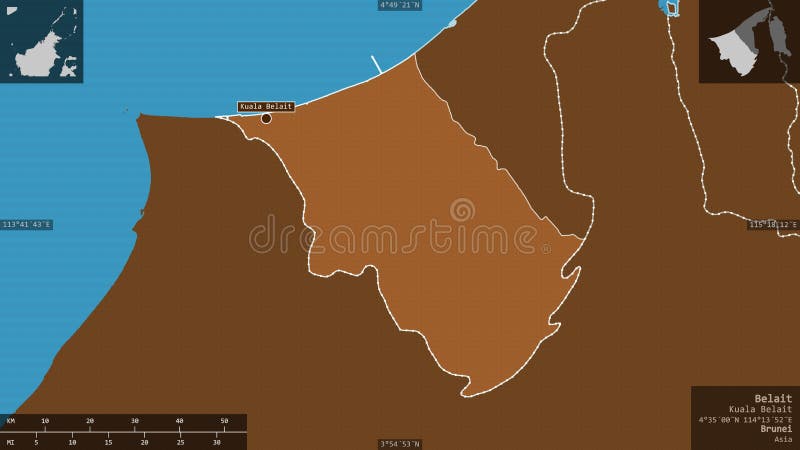 Belait, Brunei - Composition. Pattern Stock Illustration - Illustration ...