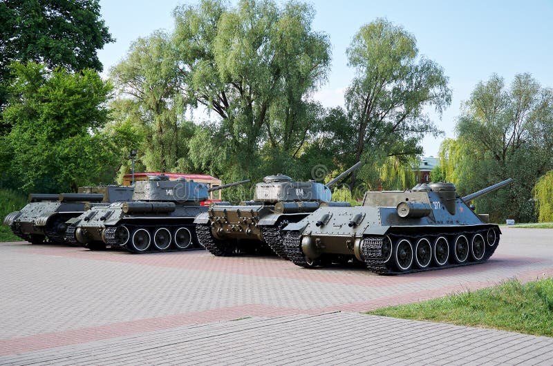 Belarus. Brest Fortress. Tanks in the Fortress. May 23, 2017 Editorial ...
