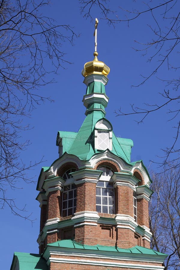Belarus: Church in Minsk stock photo. Image of green - 21504786
