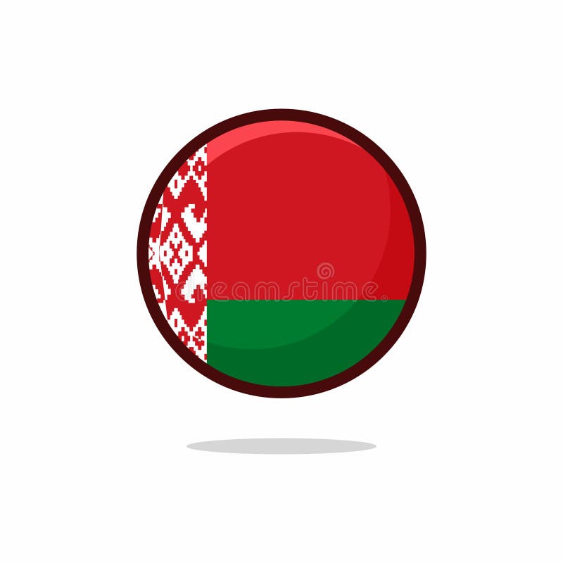 Belarus Flag Icon stock vector. Illustration of vector - 248318587