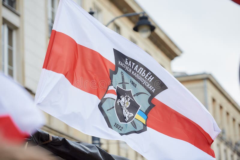 Belarus Freedom Day editorial stock photo. Image of urban - 244169393