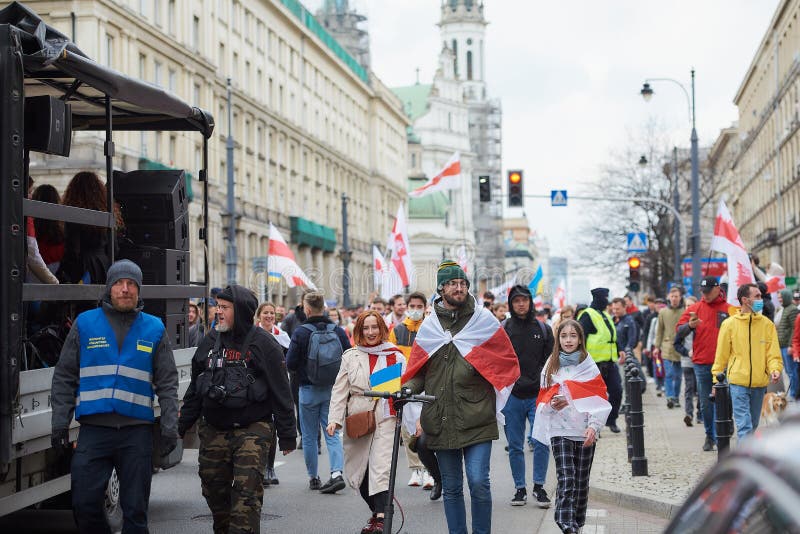 Belarus Freedom Day editorial photo. Image of politics - 244169566