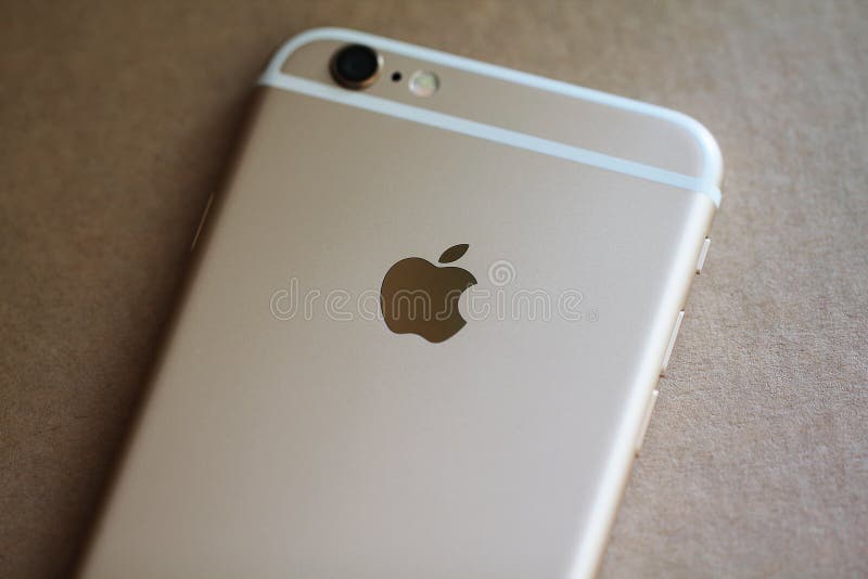 Belarus, Minsk, 5 April 2016: Iphone 6s Close Up Photo Editorial Stock ...