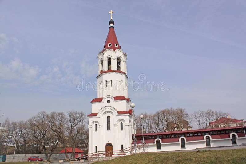Belarus. Minsk. Church editorial image. Image of entering - 65871525