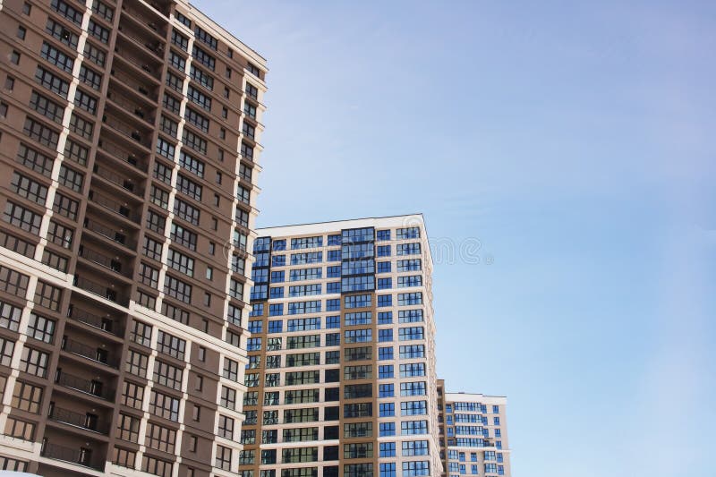 Belarus, Minsk - 12 December, 2022: Modern Houses in Minsk World ...