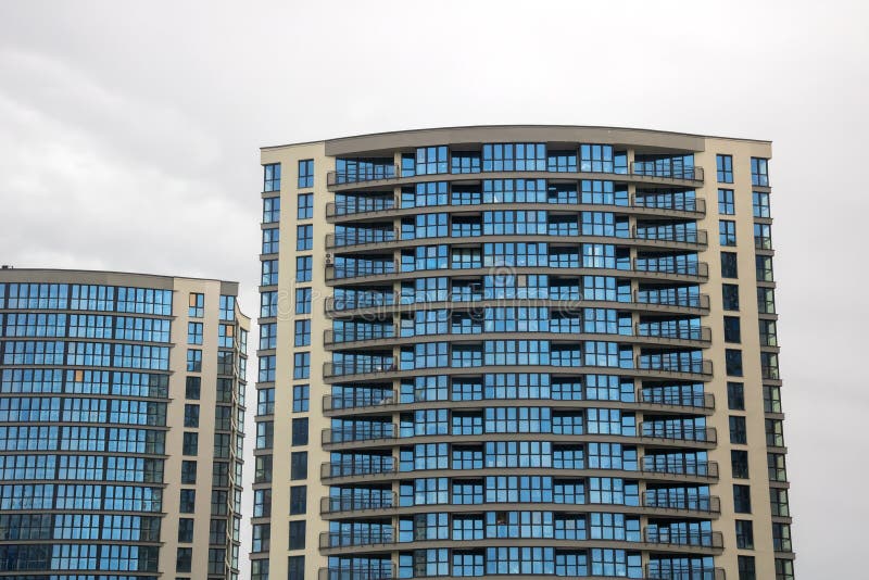 Belarus, Minsk - 28 October, 2022: Modern Houses in Minsk World ...