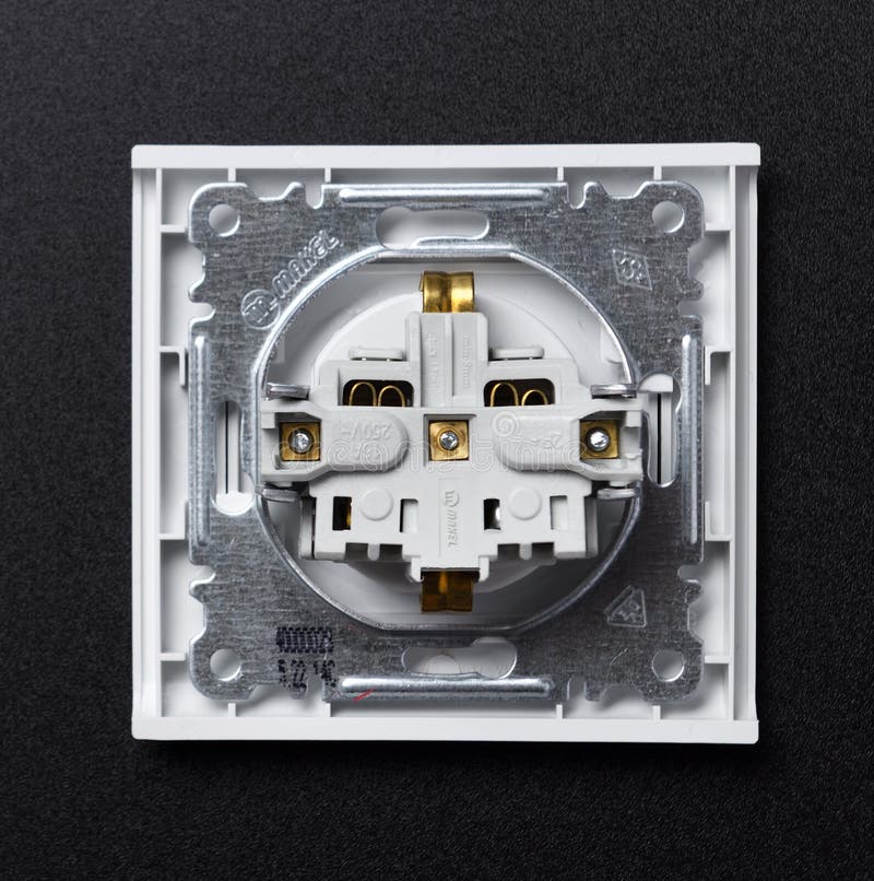 Belarus, Minsk - 05/12/2020: Reverse Side of the MAKEL TURKEY Socket ...