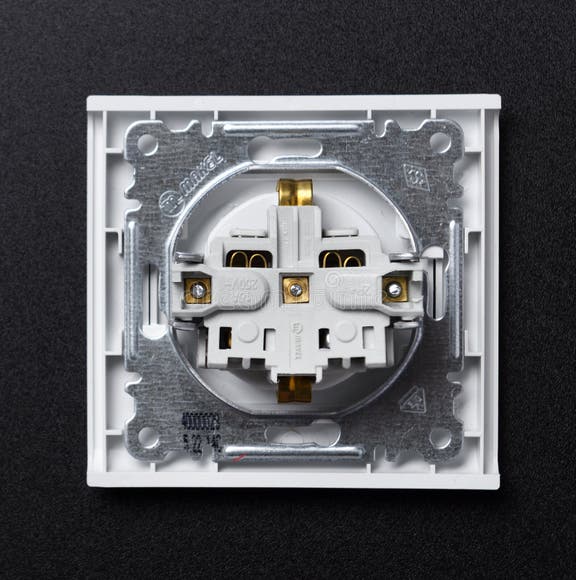 Belarus, Minsk - 05/12/2020: Reverse Side of the MAKEL TURKEY Socket ...