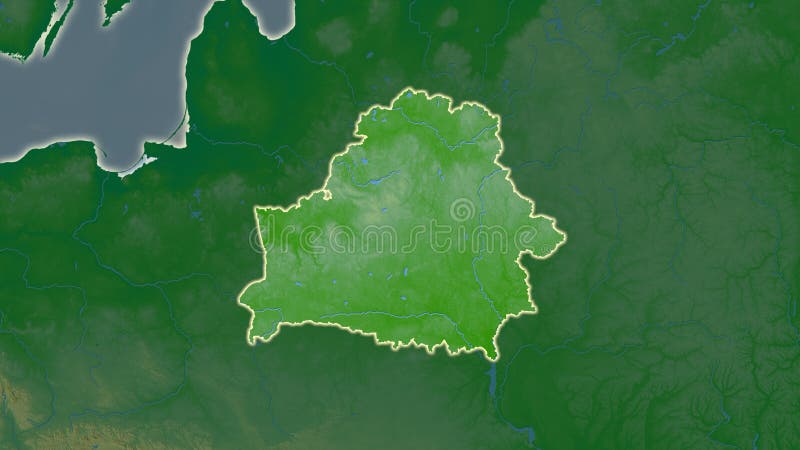 Belarus Physical Map Stock Illustrations – 255 Belarus Physical Map ...