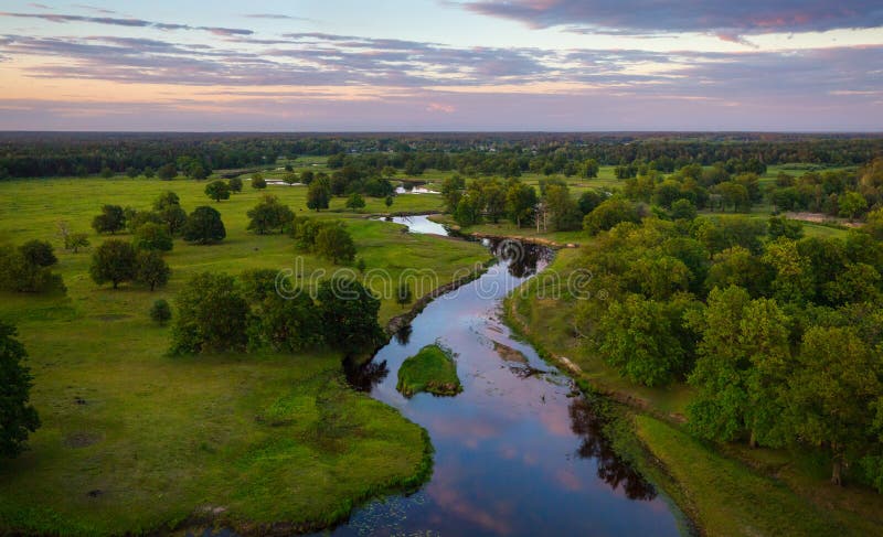 Belarusian landscape stock image. Image of park, water - 63513043
