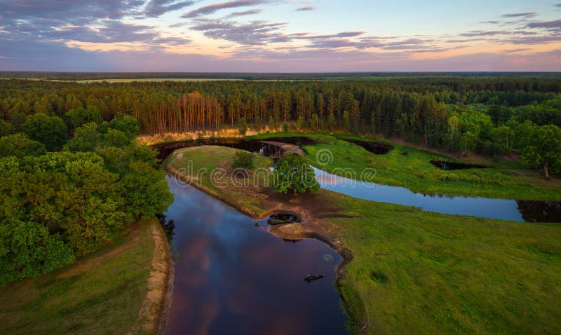 Belarusian landscape stock image. Image of landscape - 92522623