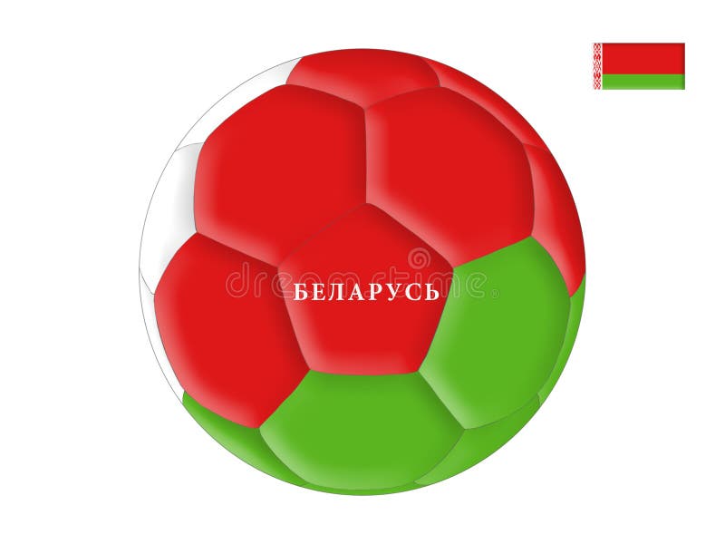 Belarussian soccer stock illustration. Illustration of belarussian ...