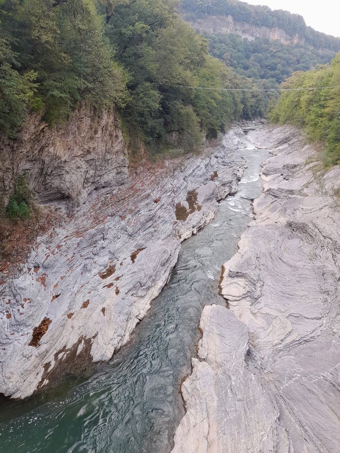 Belaya River Adygea stock photo. Image of adygea, rock - 395085094