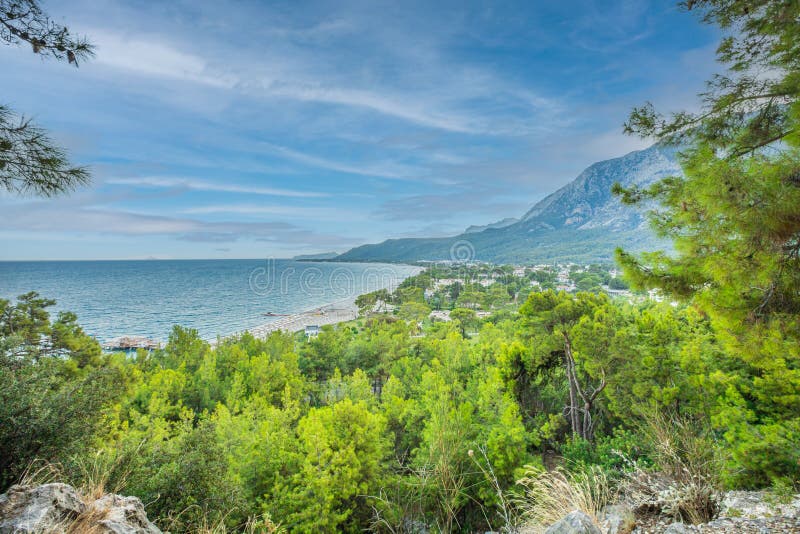 Beldibi Resort Village in Turkey.Amara Premier Palace Stock Image ...
