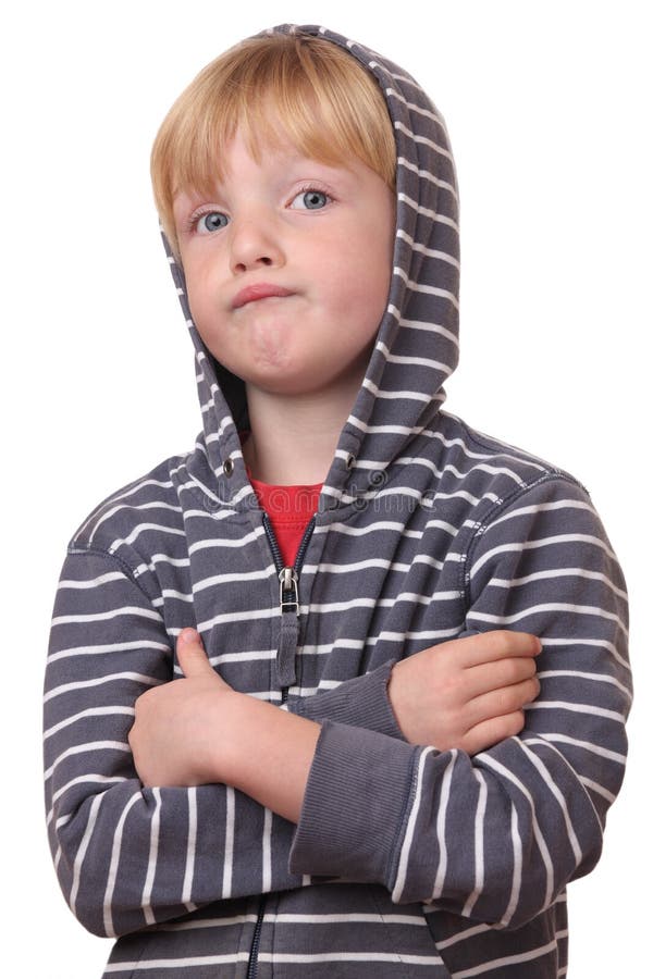 Der beleidigte Junge stockbild. Bild von fluglage, schulkind - 26457487
