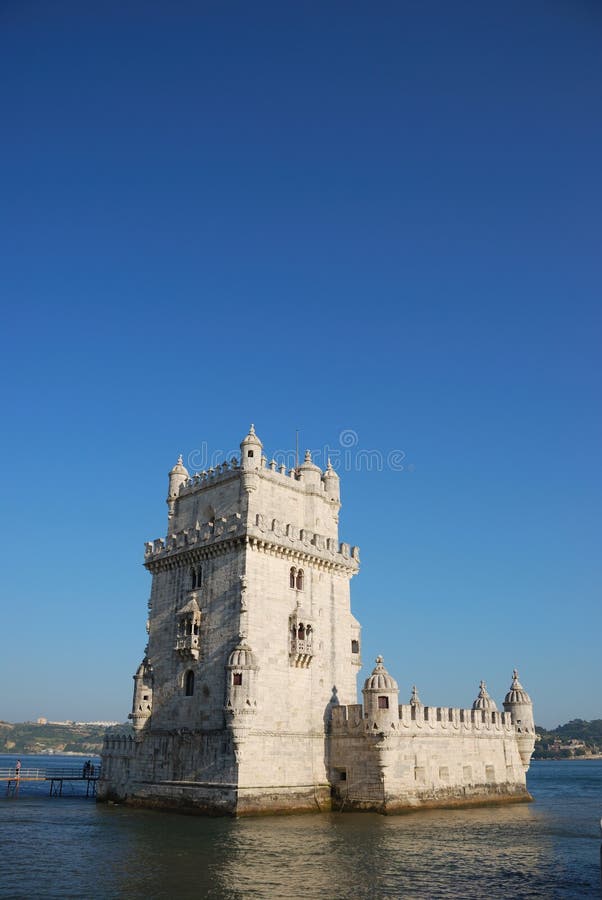 Belem Tower stock photo. Image of discovery, estuary, destinations ...